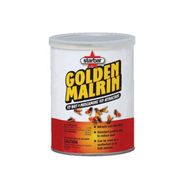 Starbar Golden Malrin Fly Bait | Methomyl + Z-9 Tricosene – 1 kilo – G ...